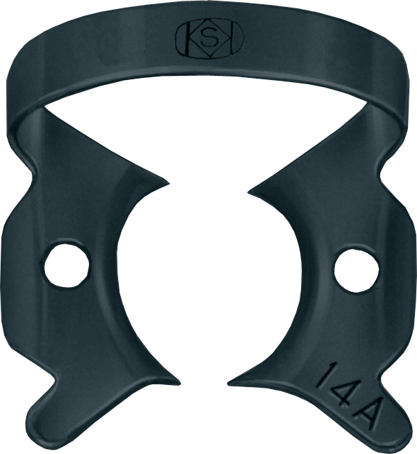 Winged Molar Clamp 14A Black RDB14A