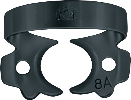 Winged Molar Clamp 8A Black RDB8A