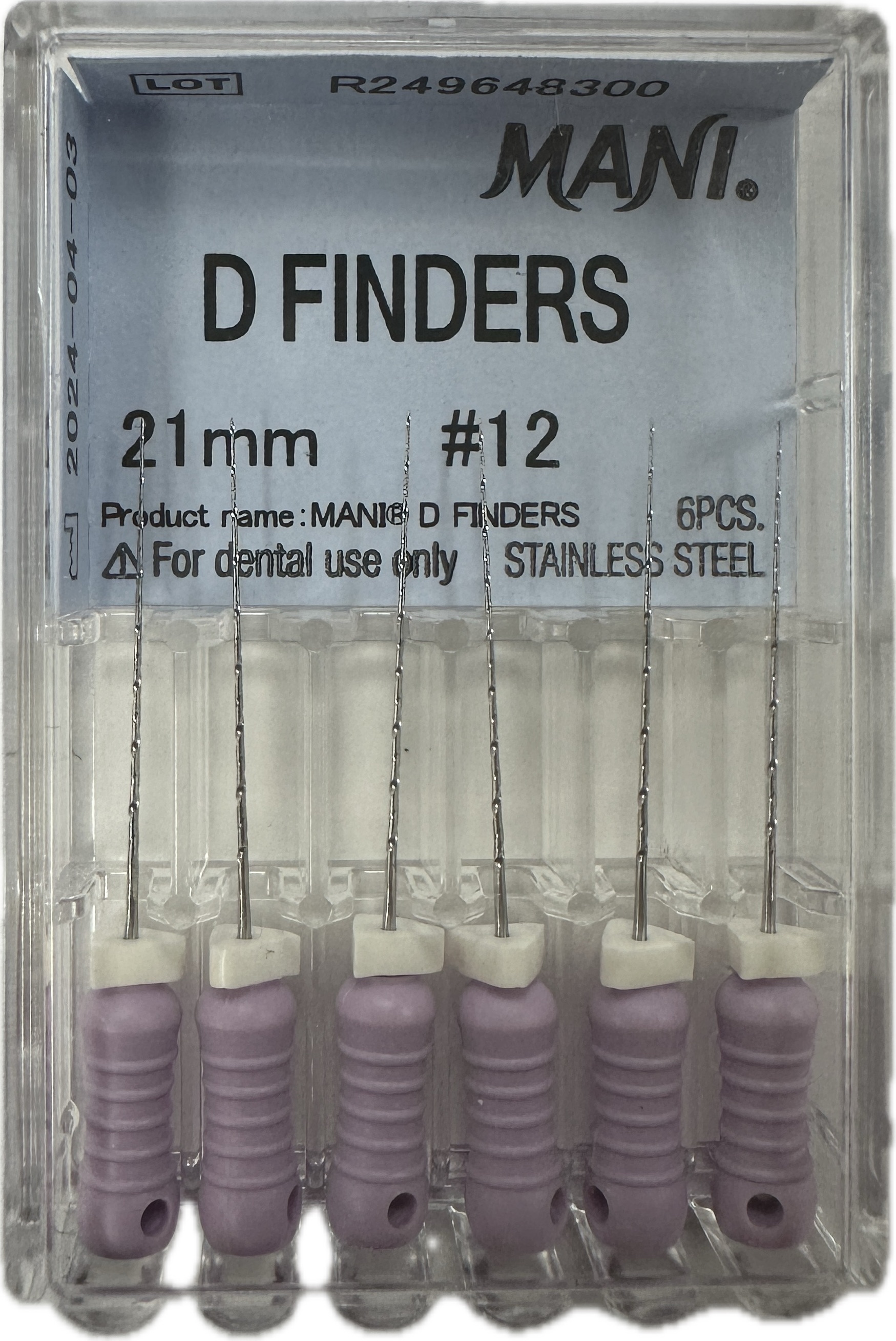 Mani D Finders 12 21mm (6) MAND2112